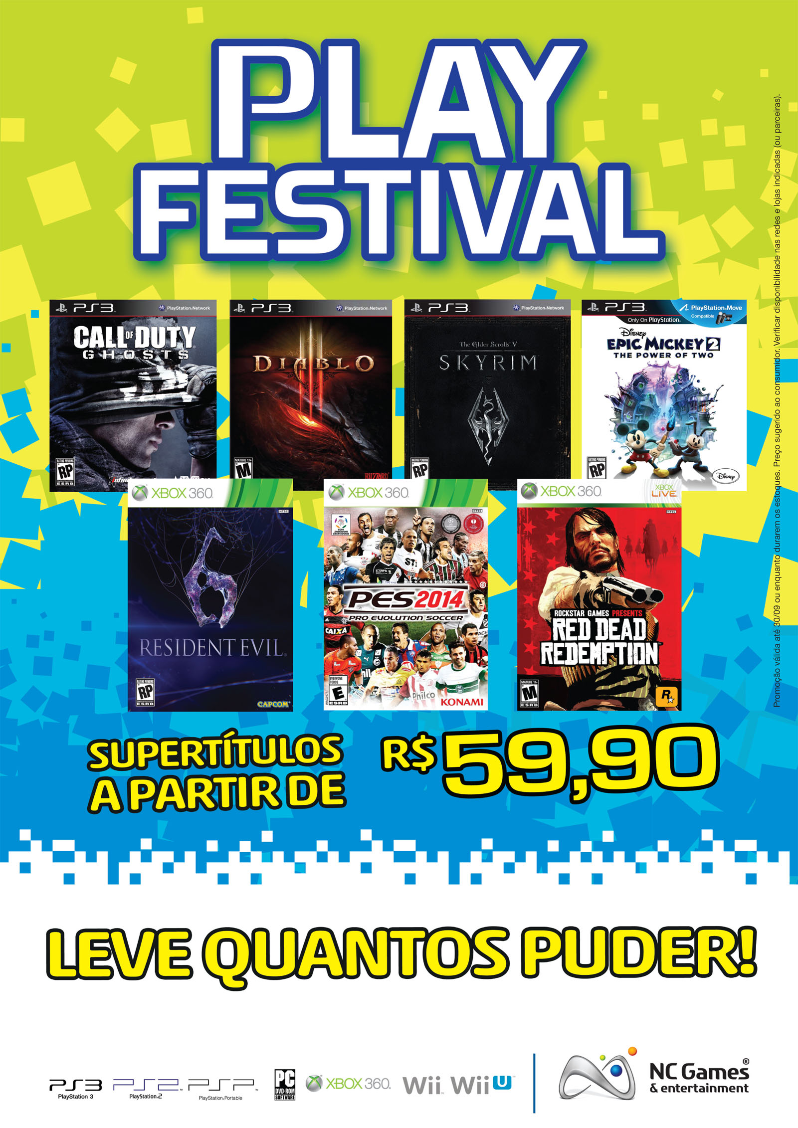 NC Games venderá jogos com preços imperdíveis em agosto - OverBR