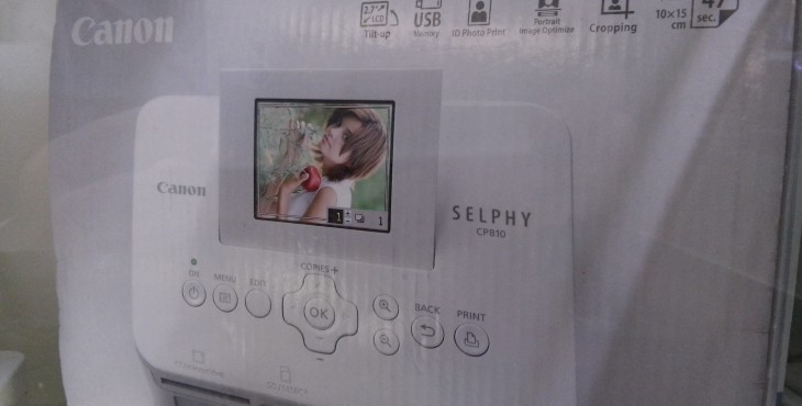 Análise e teste CANON Selphy CP810 / 800 - OverBR