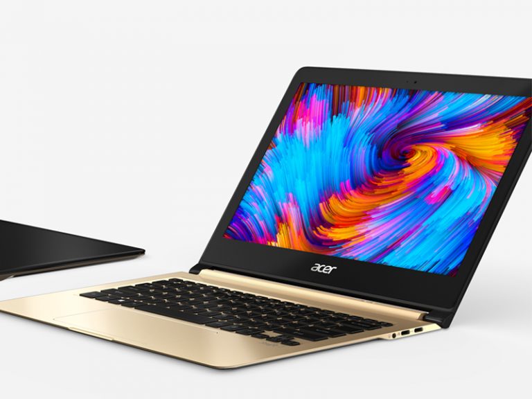 Acer Swift 7 o “laptop” mais fino do Mundo na CES 2018 - OverBR